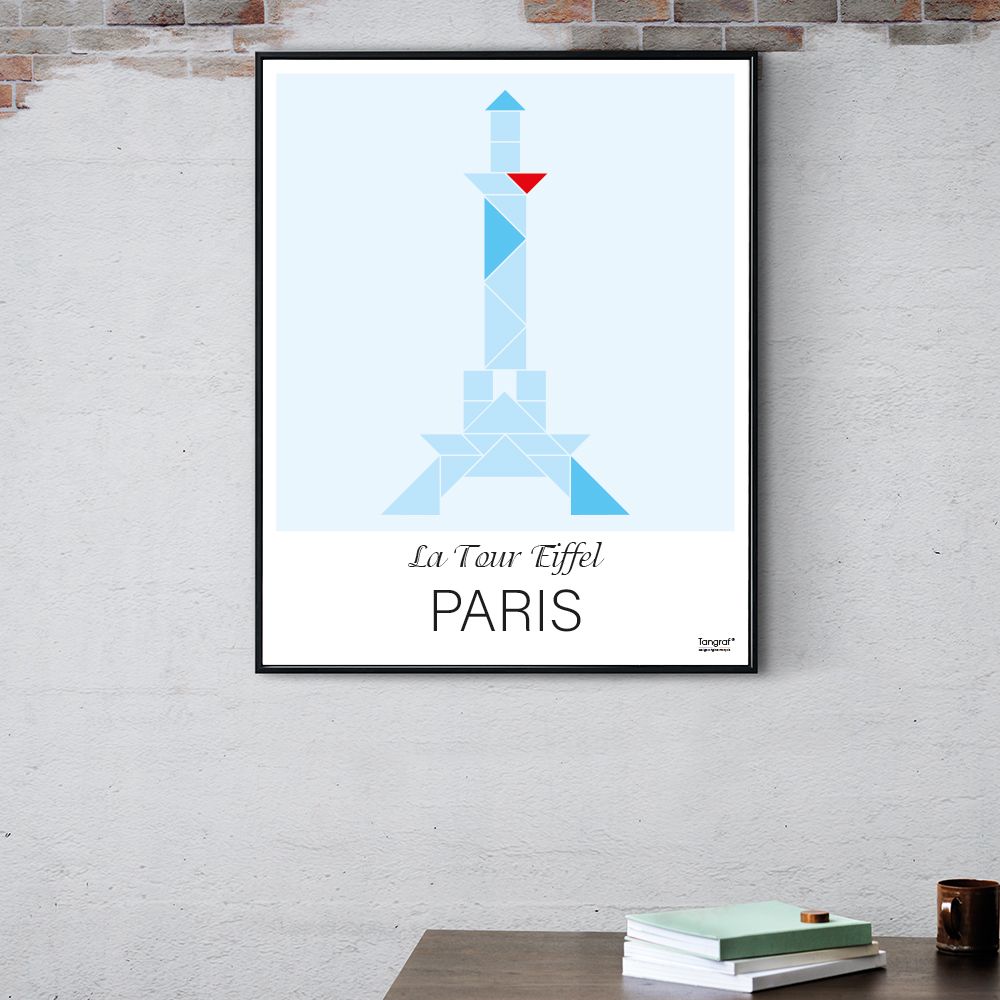 Affiche Tour Eiffel Paris très haute qualité Tangraf France